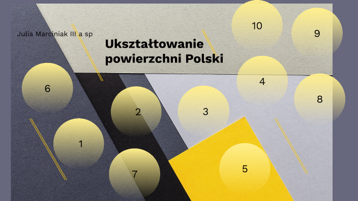 Ukształtowanie powierzchni Polski by Julia Marciniak on Prezi