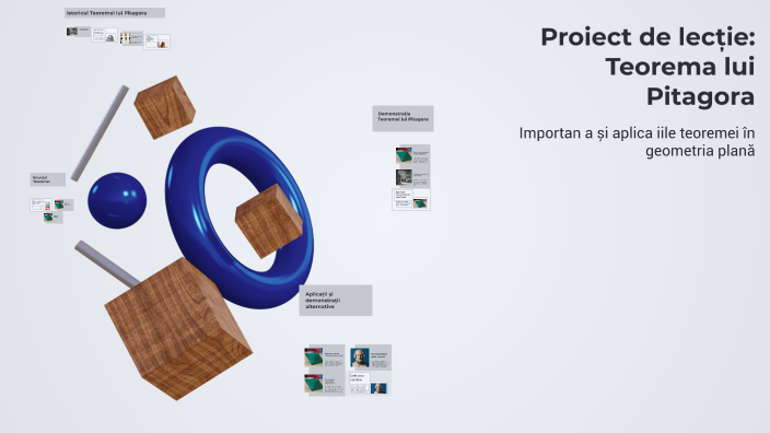 Proiect de lecție: Teorema lui Pitagora by Bogdan Zetea on Prezi