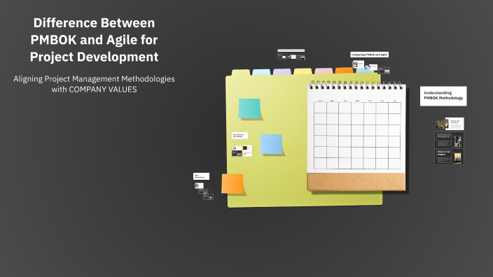 Difference Between PMBOK and Agile for Project Development by Parimala ...