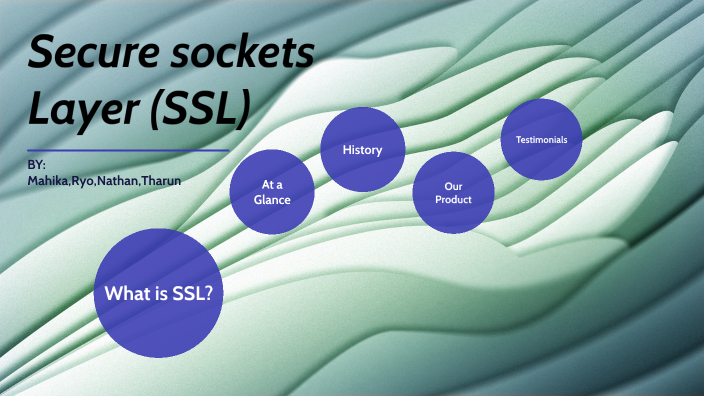 Secure sockets Layer by MAHIKA PANDEY on Prezi