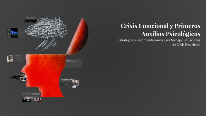 Crisis Emocional y Primeros Auxilios Psicológicos by Alexa Marian Ochoa ...