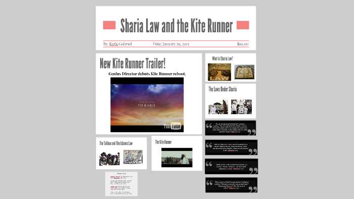FOA: The Kite Runner by Karlo Gabriel on Prezi