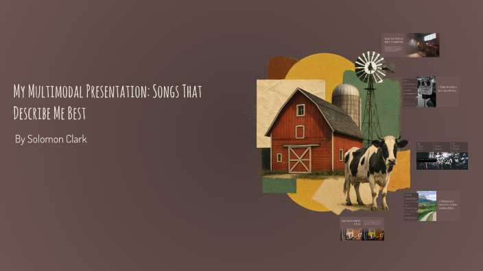 A Multimodal Presentation: Songs That Describe Me Best by Solomon Clark ...