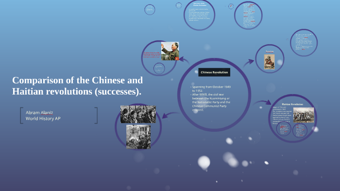 Comparison of the Chinese and Haitian revolutions by Abram Alaniz on Prezi