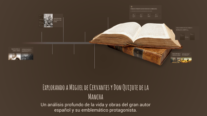 Explorando a Miguel de Cervantes y Don Quijote de la Mancha by Marcelo ...