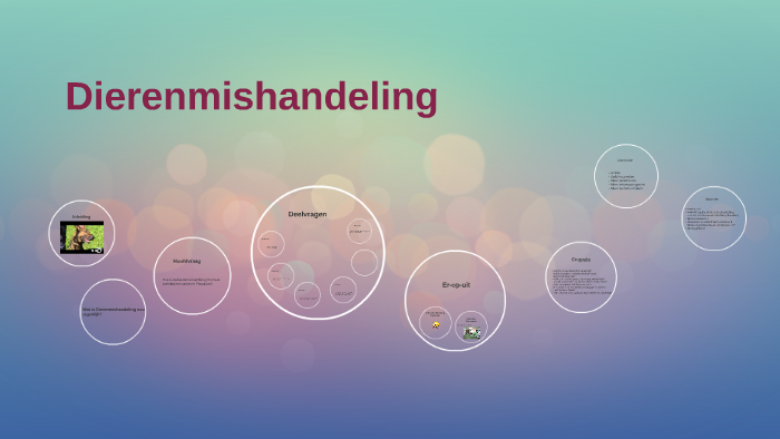 Dierenmishandeling by Henrieke Ziel on Prezi
