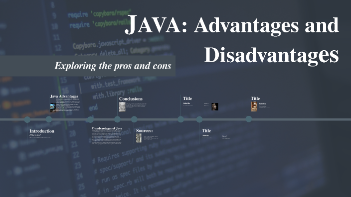 JAVA: Ventajas y Desventajas by Abraham Cure on Prezi