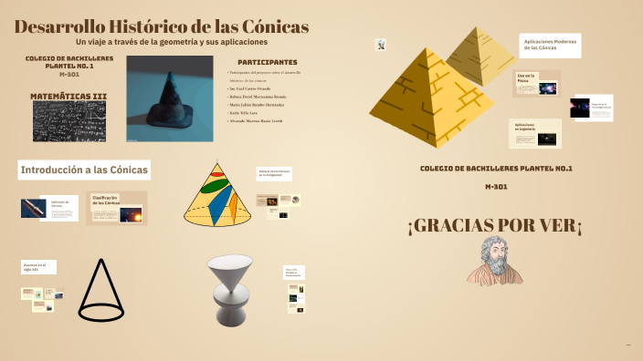 Desarrollo Histórico de las Cónicas by Castro Ovando Ian Gael on Prezi