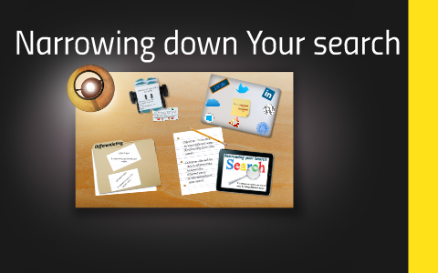 Narrowing down your search by Library Project on Prezi