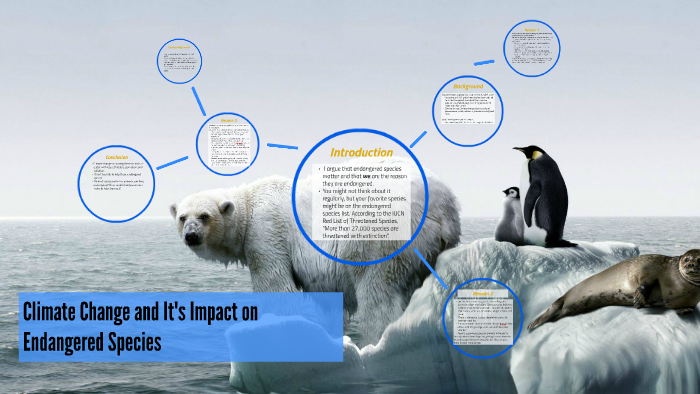 Climate Change and Its Impact on Endangered Species by Della Verdi on Prezi