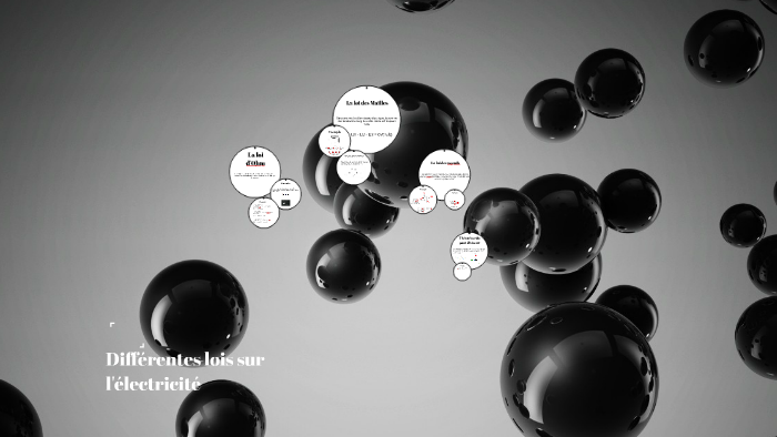 Loi fondamentale de l'éléctrcité by alex lefort on Prezi