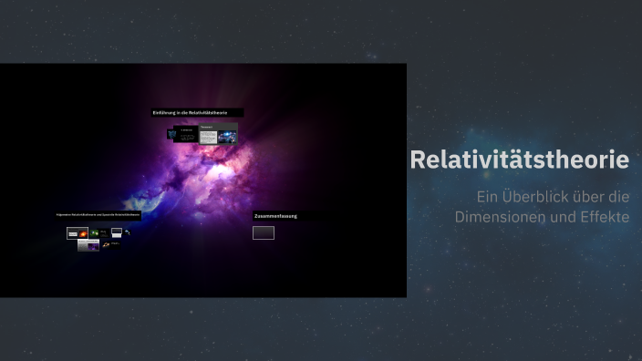 Relativitätstheorie by Tim Gottschalk on Prezi