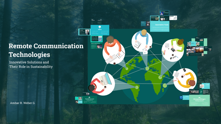 Remote Communication Technologies and Their Role in Sustainability by ...