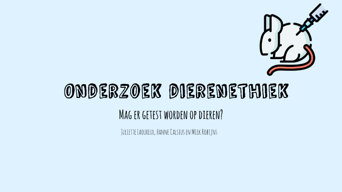 dierenproeven test by Miek Robijns on Prezi
