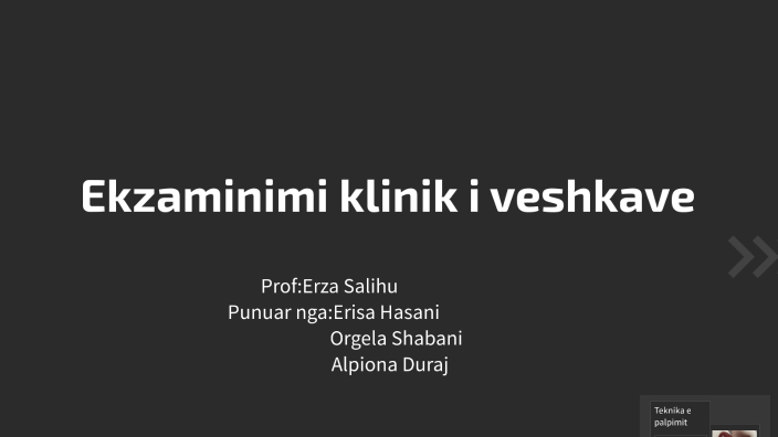 Clinical Kidney Examination by erisa Hasani on Prezi
