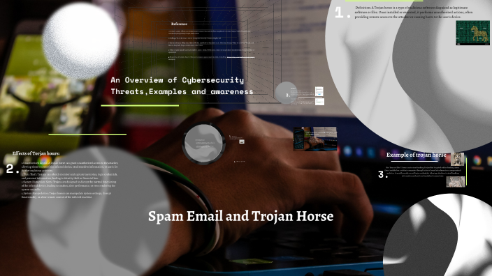 Spam Email and Trojan Horse: Overview and Examples by Ahod Ahmad on Prezi