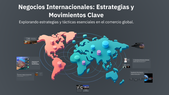 Negocios Internacionales: Estrategias y Movimientos Clave by Sayra ...