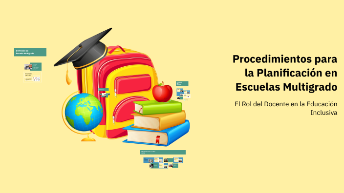 Procedimientos para la Planificación en Escuelas Multigrado by Iseny ...