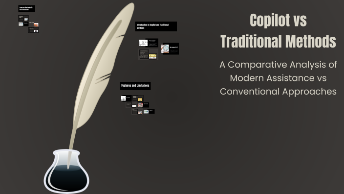 Copilot vs Traditional Methods by Shreshth Goel on Prezi