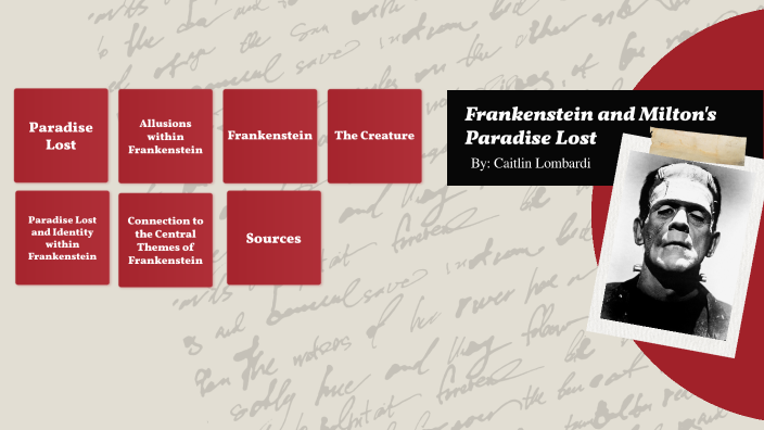 Frankenstein and Milton's Paradise Lost by Caitlin Lombardi on Prezi