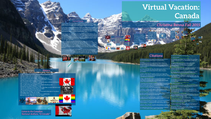 Virtual Vacation - Canada by on Prezi
