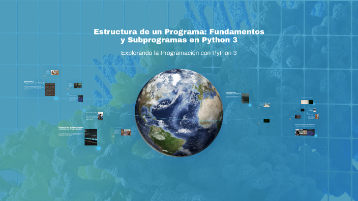 Estructura de un Programa: Fundamentos y Subprogramas en Python 3 by ...