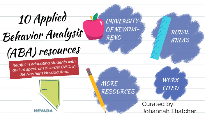 10 applied behavior analysis (ABA) resources by Johannah Thatcher on Prezi