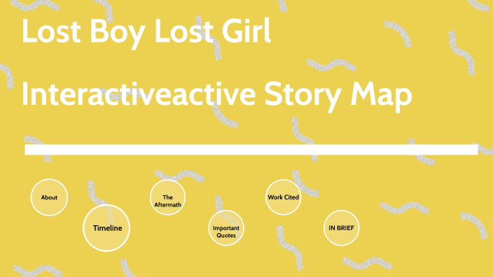 Lost Boy Lost Girl Interactive Story Map by Chalice Brown on Prezi