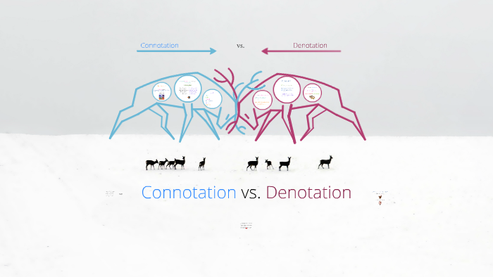 Connotation vs. Denotation by jarrod groves on Prezi