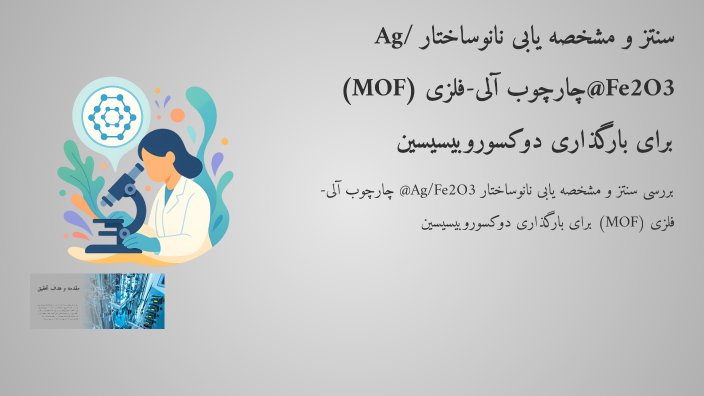 سنتز و مشخصه یابی نانوساختار Ag/Fe2O3@چارچوب آلی-فلزی (MOF) برای ...