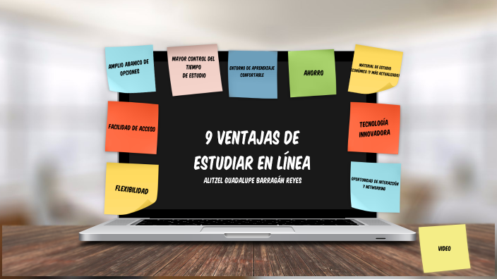 Ventajas de estudiar en línea by Alitzel Barragán Reyes on Prezi