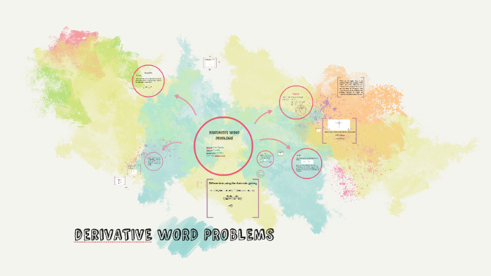 Derivative Word Problems by Alaine Montanez on Prezi