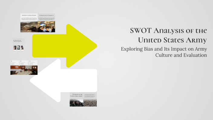 SWOT Analysis of the United States Army by Cheryl Davis on Prezi