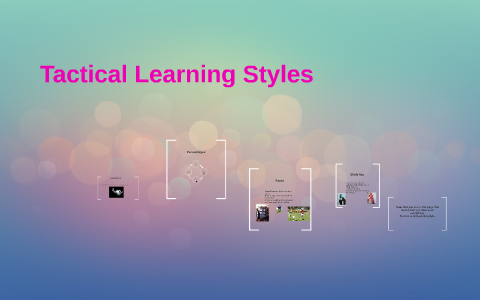 Tactical Learning Styles by Karson R. on Prezi