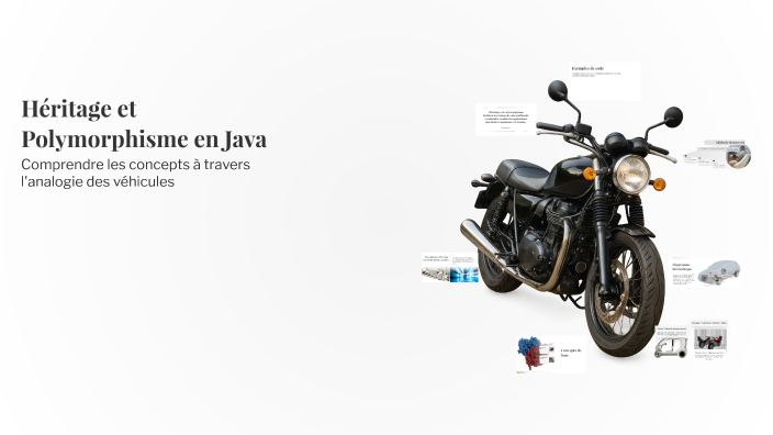 Héritage et Polymorphisme en Java by Mouad CHARADI on Prezi