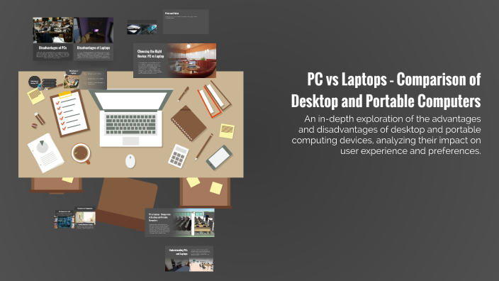PC vs Laptops – Comparison of Desktop and Portable Computers by a a on ...