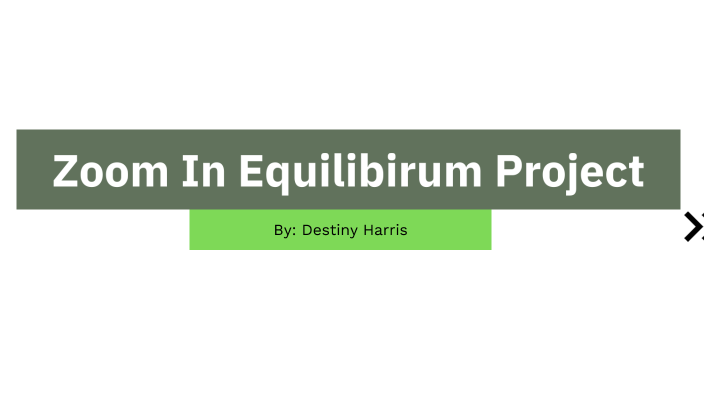 Zoom In Equilibrium Project by Destiny Harris on Prezi