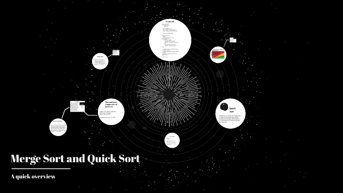 Merge Sort and Quick Sort by Kyle Wilkerson on Prezi