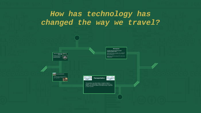 How has technology has changed the way we travel? by Tommy C on Prezi