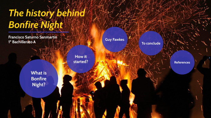 The history behind Bonfire Night by Francisco Saturno Sanmartín