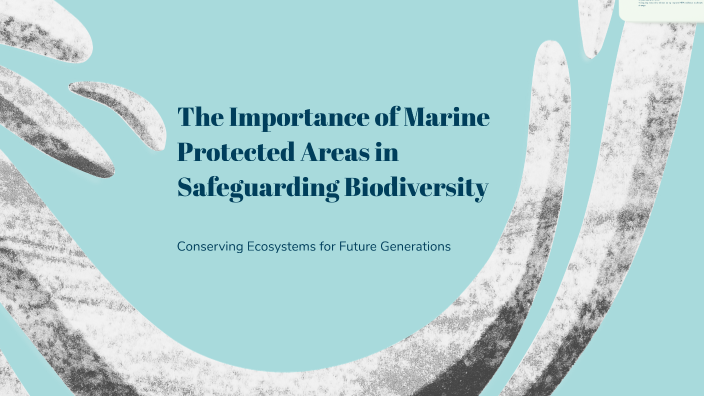 The Importance of Marine Protected Areas in Safeguarding Biodiversity ...