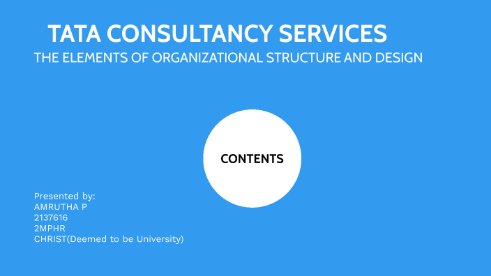 TCS Structure by Amrutha Lakshmi on Prezi