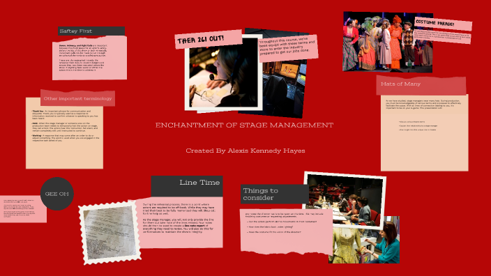 The Enchantment of Stage Management in Theatre by Alexis Hayes on Prezi