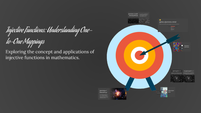 Injective Functions: Understanding One-to-One Mappings by MARCELA ADICA ...
