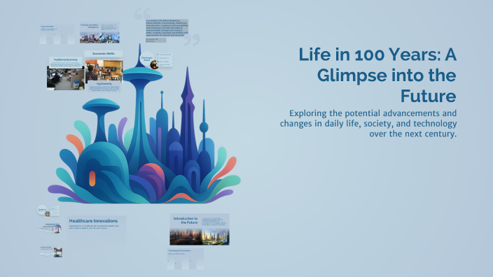 Life in 100 Years: A Glimpse into the Future by aahna chauhan on Prezi
