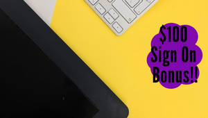 FY22 Sign On Bonus Flyer by Audrey Darnell on Prezi Design