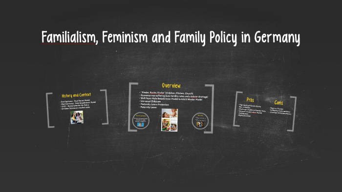 Familialism, Feminism and Family Policy in Germany by Fatemah Ebrahim ...