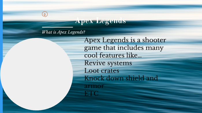 Apex Legends by joseph marchione on Prezi
