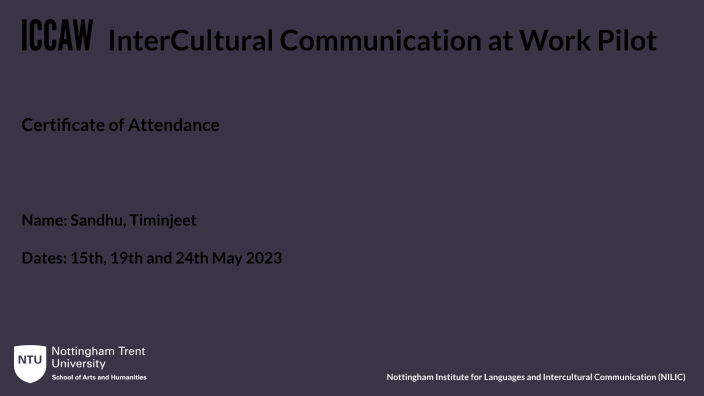 Certficate ICCAW by Stella Bunnag on Prezi
