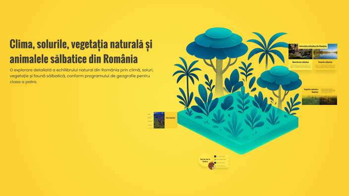 Clima, solurile, vegetația naturală și animalele sălbatice din România ...